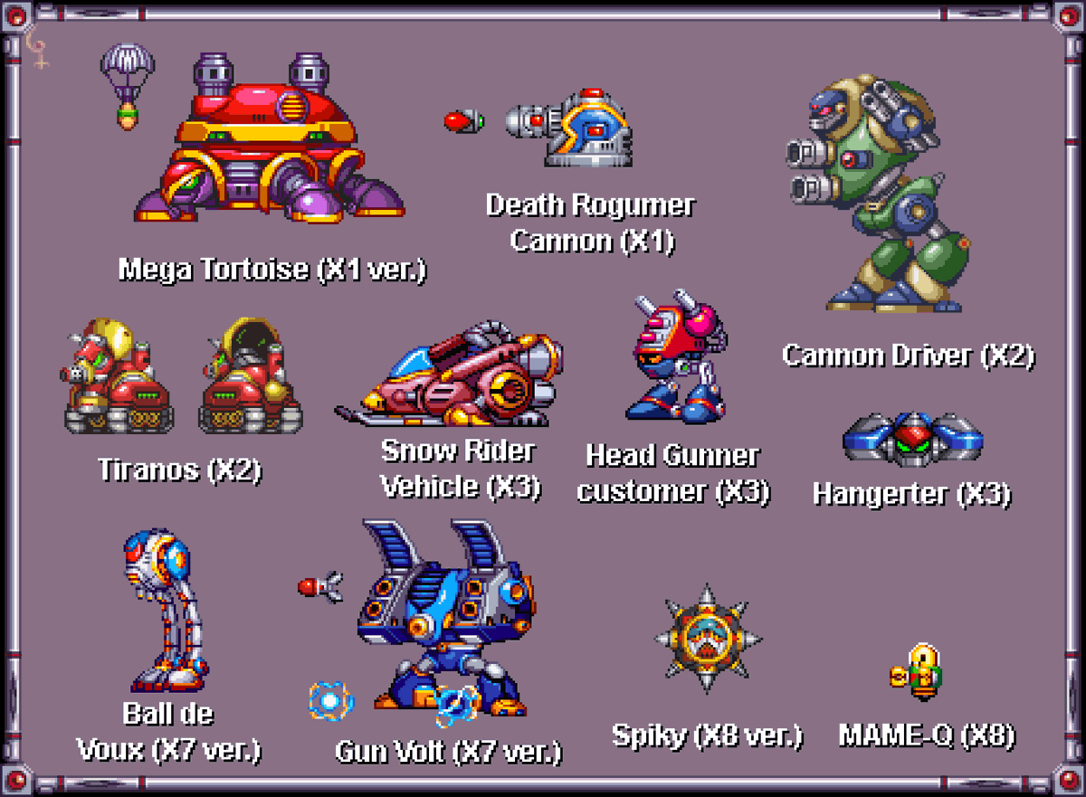Megaman X2 Sprite