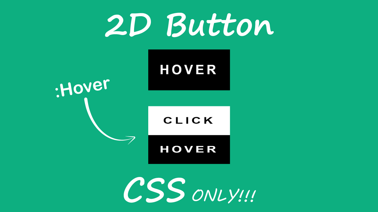 Frontend Web Design On Twitter 2d Button Hover Effect Html And Css Css Button Animation 👇watch 5369