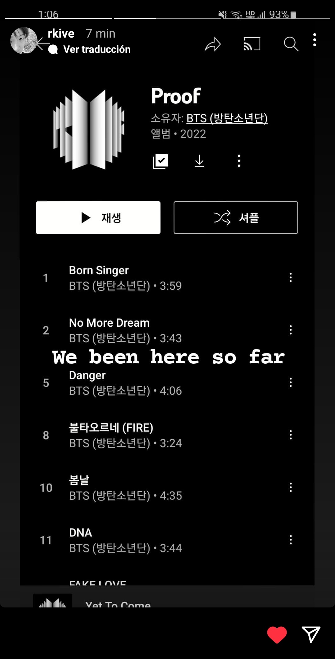 🐨 Instagram de Namjoon (rkive) - Junio 2022 / Twitter