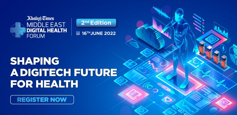 Khaleej Times on Twitter: "Upcoming Event] Middle East Digital Health Forum 2nd Edition- Shaping ...