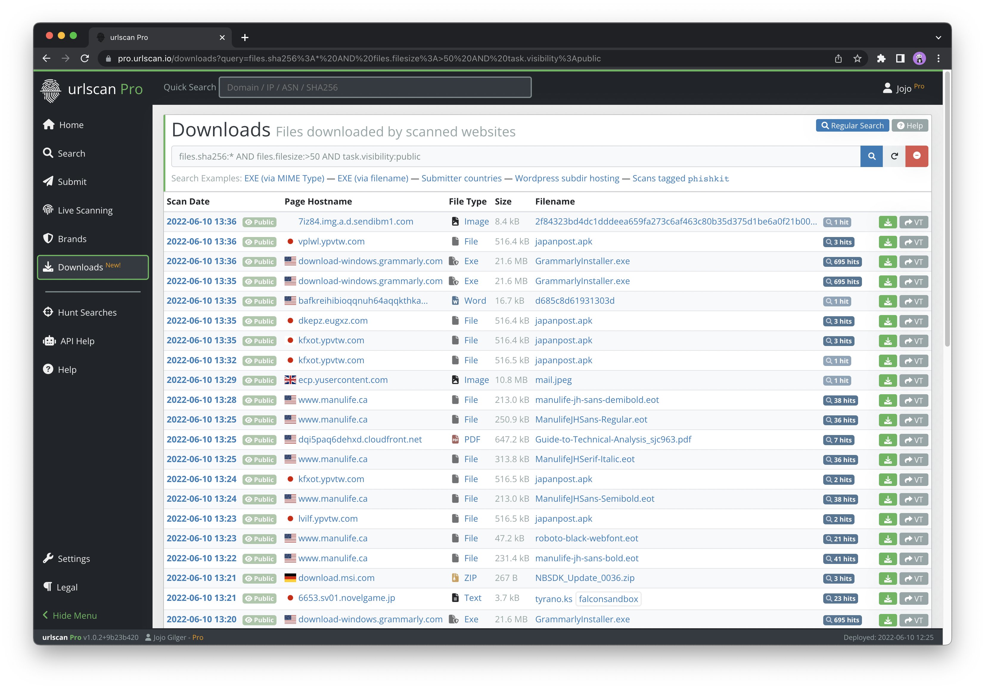 urlscan.io on Twitter: "Sadly we couldn't make it to RSAC this year, but on the flipside we have ...