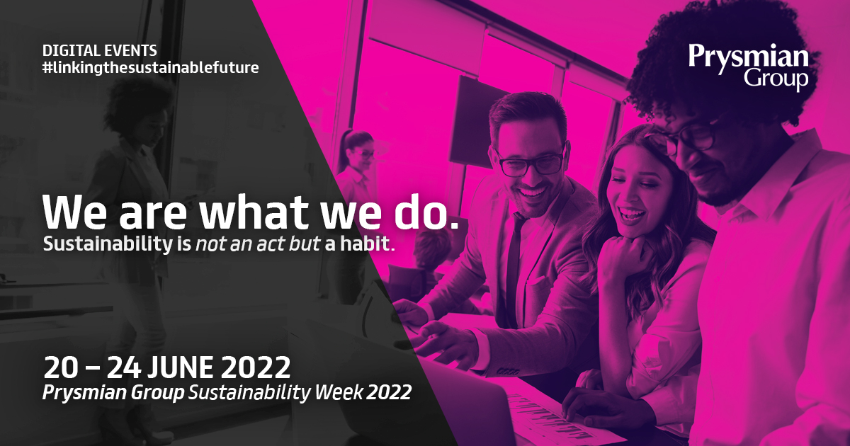 Prysmian Group on Twitter: "Register now to join our thematic workshops of the Sustainability ...