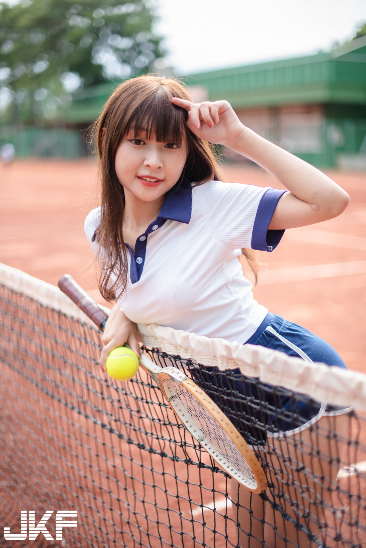 JKF福利攝 on Twitter: "在耀眼的陽光下清純可愛的大學生『黃思云』在球場上展現了青春又養眼的模樣！💗 🎾讓我們向法網冠軍 納達爾 致敬！🎾 滿滿清純美圖 ️https://t ...