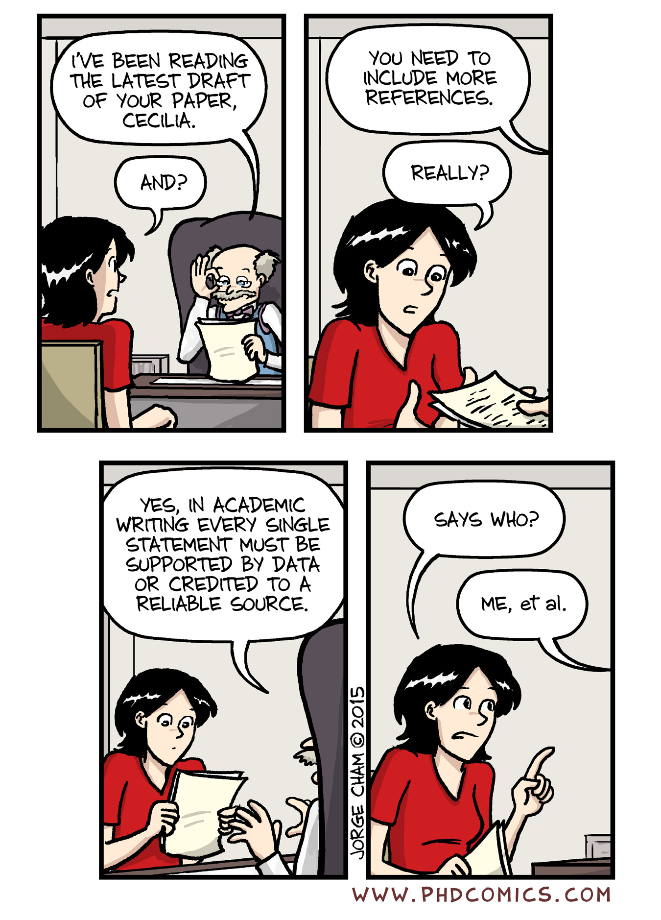 PHD Comics on Twitter: "Self-Reference https://t.co/khff454SVO" / Twitter