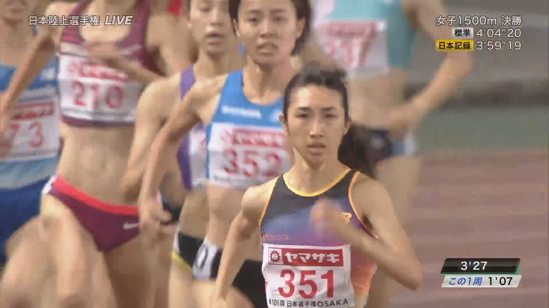 Nhkスポーツ On Twitter 【速報動画】 田中希実 選手 強さを発揮し3連覇 世界選手権代表内定を決める 陸上 日本選手権 第2日🏃♂️🏃♀️ 女子1500m 決勝
