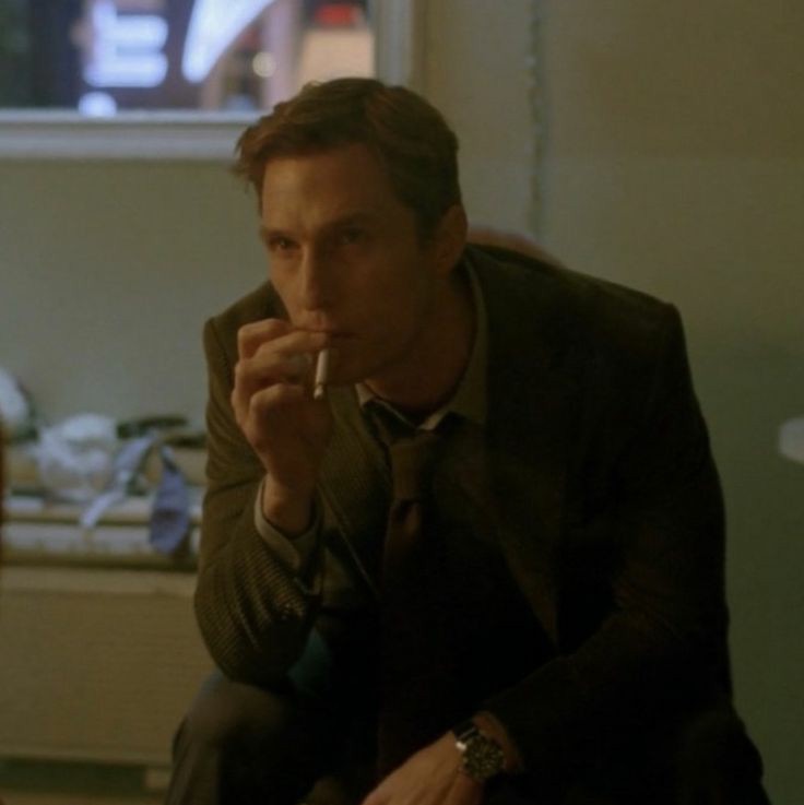 True Detective Matthew Mcconaughey Smoking