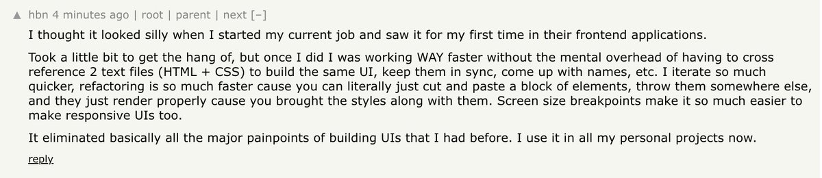 Adam Wathan's Threads – Thread Reader App