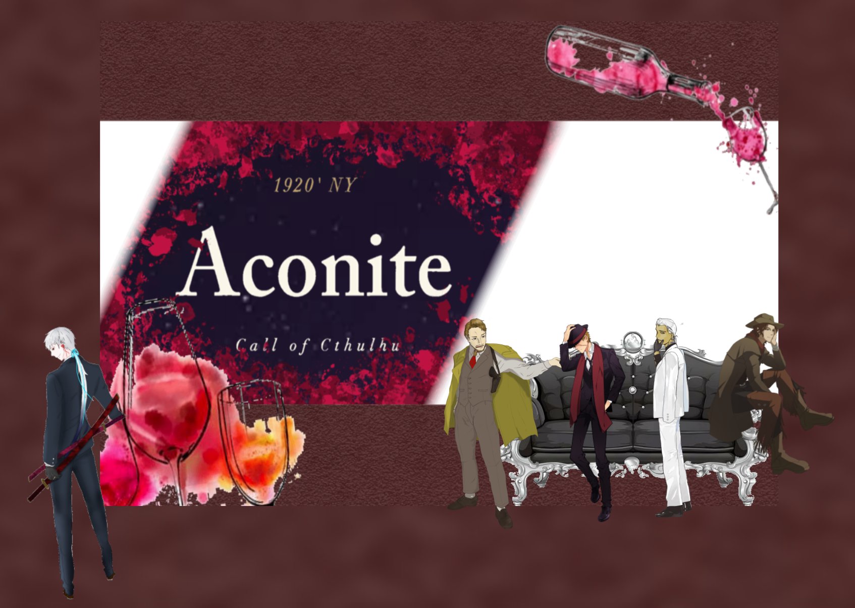 ねりのTRPG on Twitter: "CoC Aconite KP 白黒さん PL まりりーさん、ねり、おはなさん、のめさん モロゾフファミリーのプリンメニューにスムージーが追加されること ...