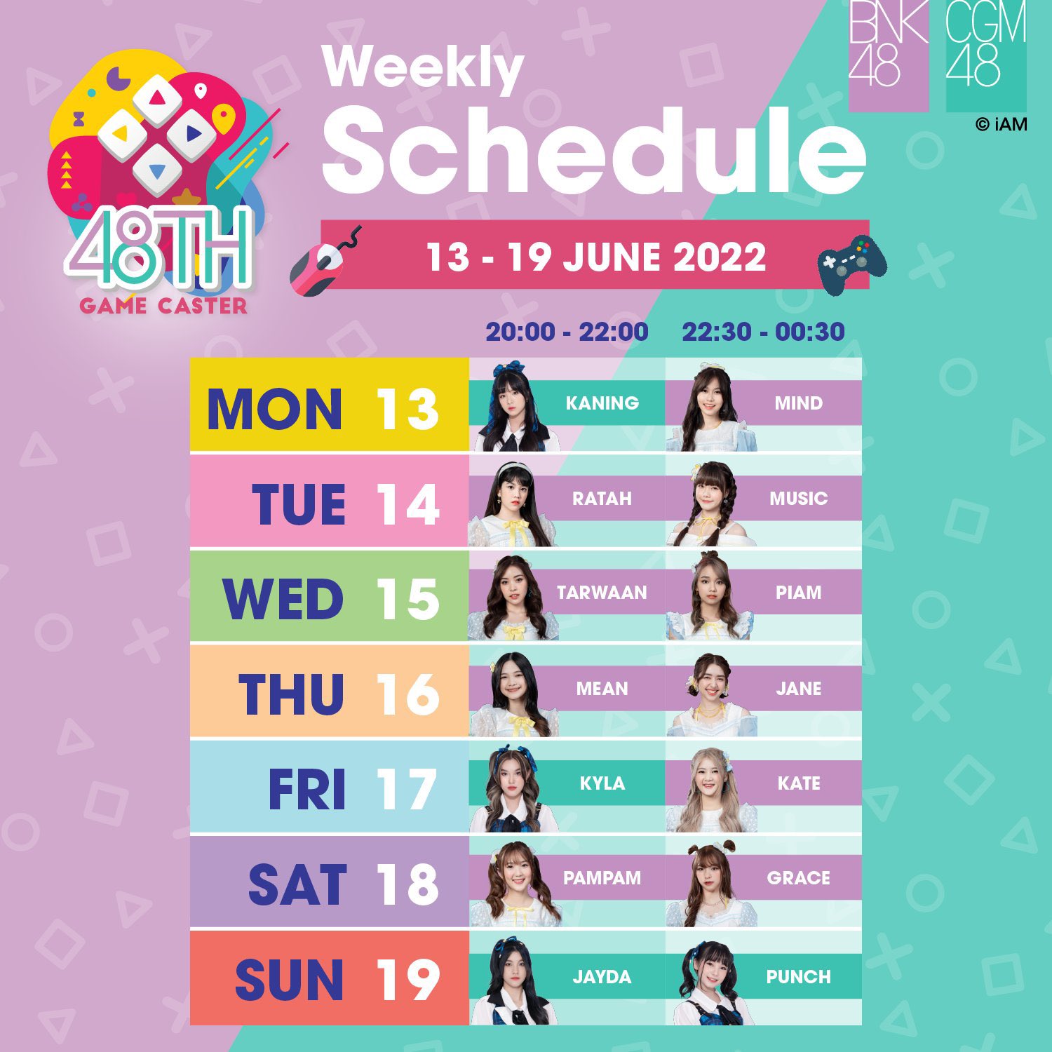CHERSIC BNK48 PH 💙 on Twitter: "— [🐶] Miu's Game Caster On Tuesday, June 14 let's all watch Nong ...