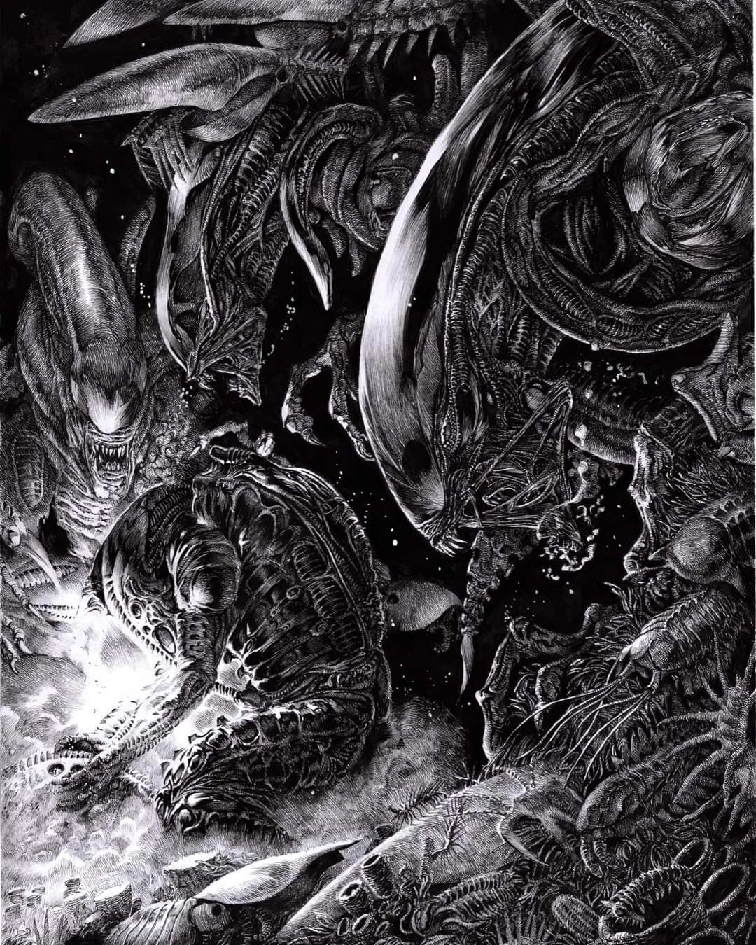 Prometheus White Alien