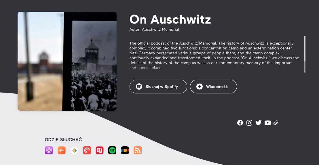 Auschwitz Memorial on Twitter: "Do you listen to podcasts ...