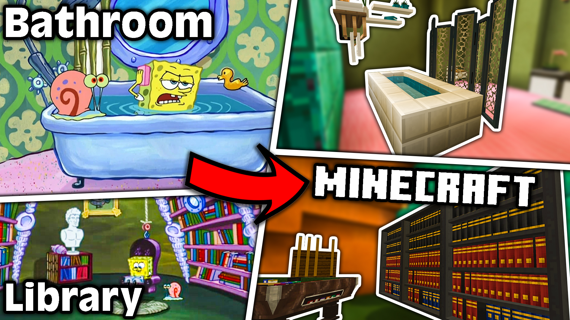 Inside Of Spongebobs House Minecraft