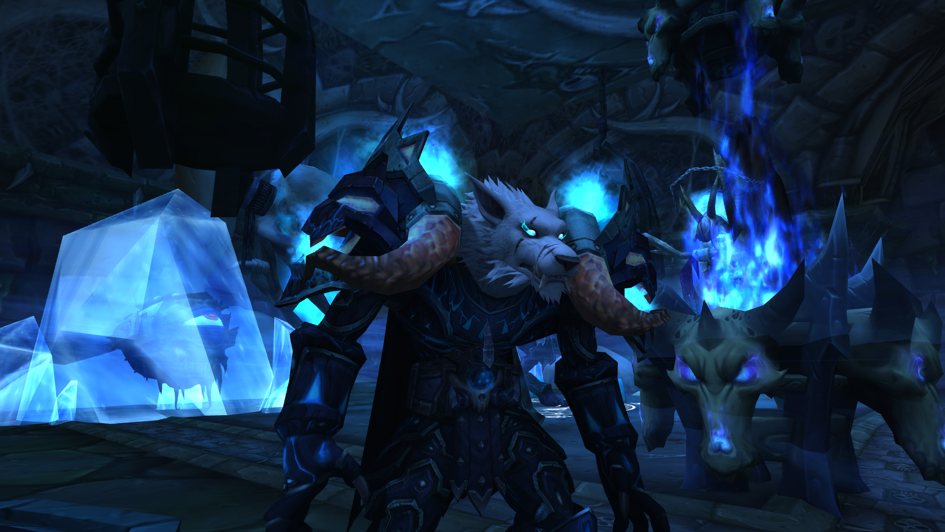 World Of Warcraft Worgen Death Knight