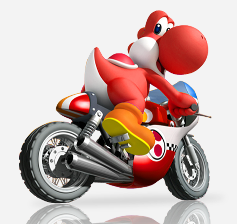 Yoshi Mario Kart Wii
