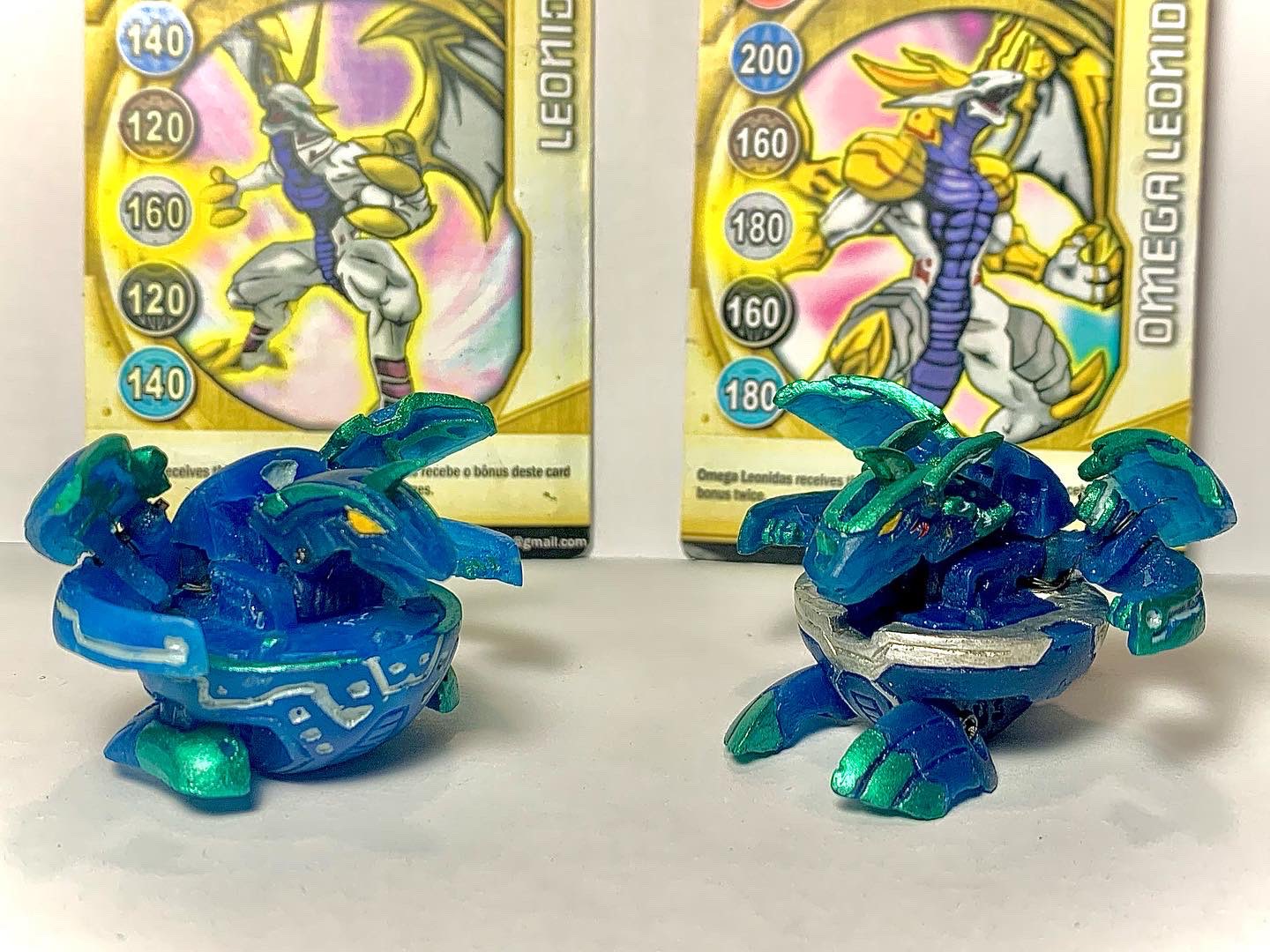 Omega Leonidas Bakugan Fusion Dragonoid (Bakugan) Vs Omega Leonidas