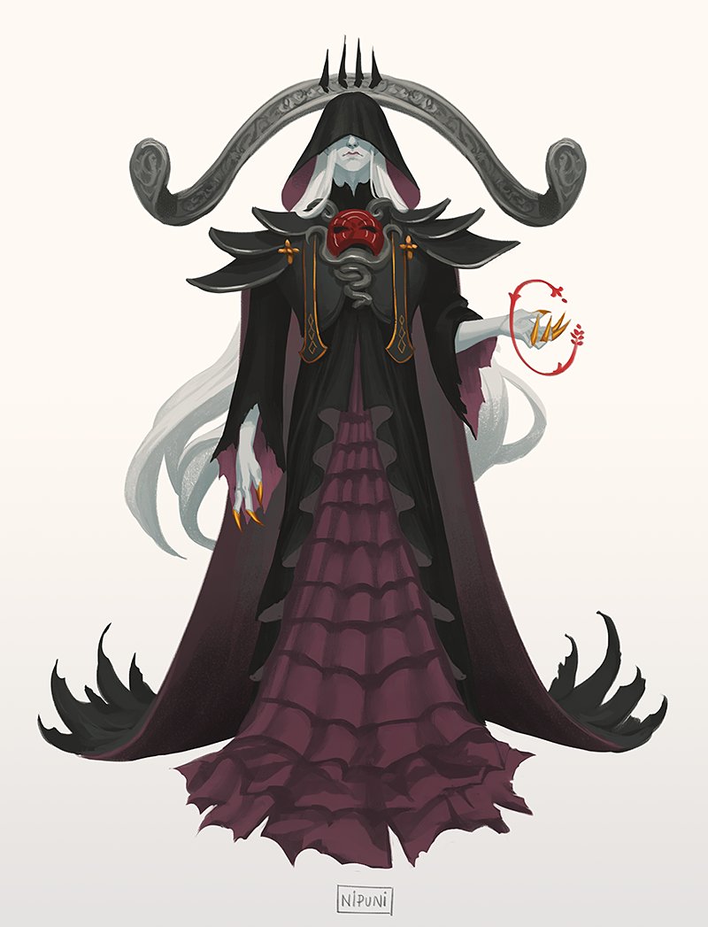 「Hades ☺️ #ffxiv #FinalFantasyXIV #EmetSe」|Nipuniのイラスト