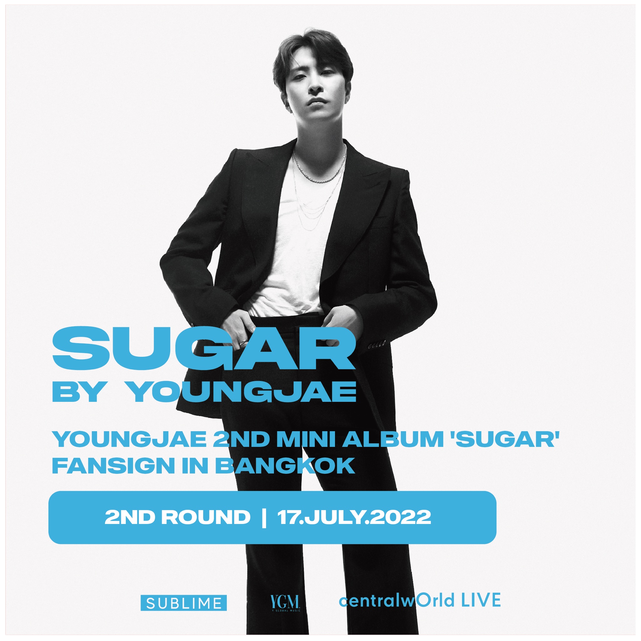 Y GLOBAL MUSIC on Twitter: "#YOUNGJAE 2nd Mini Album 'SUGAR' Fansign in Bangkok 💚ใครกดรอบแรกไม่ ...