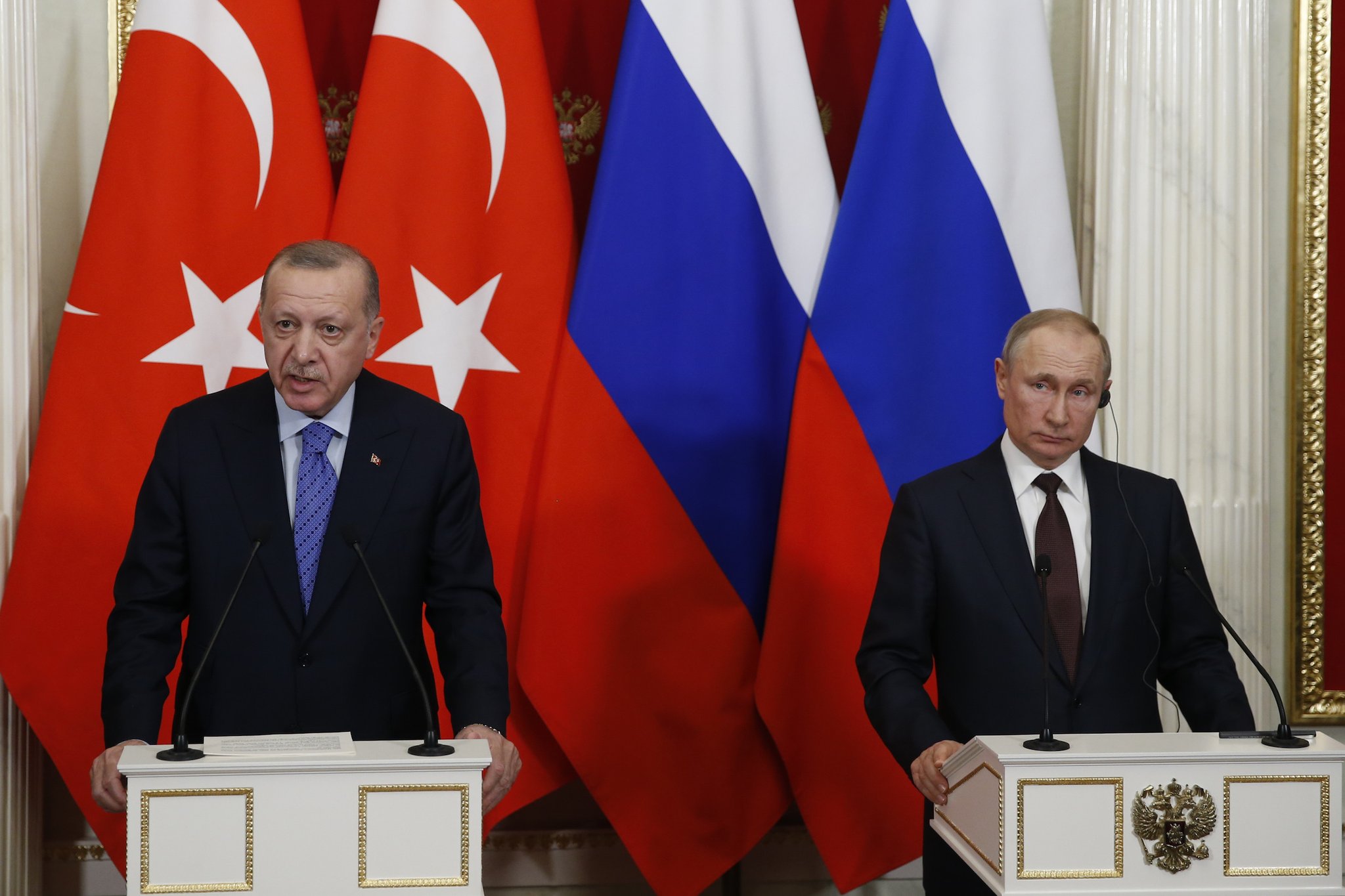 TRT World Now on Twitter: "Türkiye’s President Recep Tayyip Erdogan tells Russian President ...