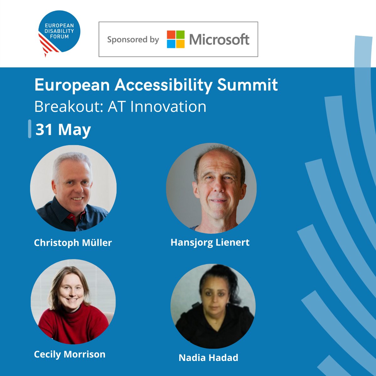 Microsoft European Affairs on Twitter: "Are you able to attend the #EUAccessibility Summit in ...