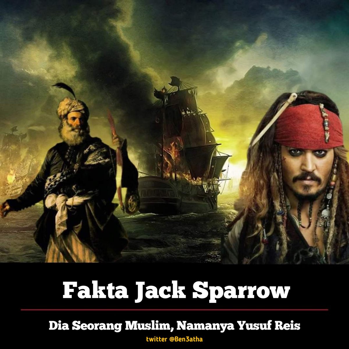 Bajak laut, Jack Sparrow memang ada di dunia nyata. Dia lahir di ...
