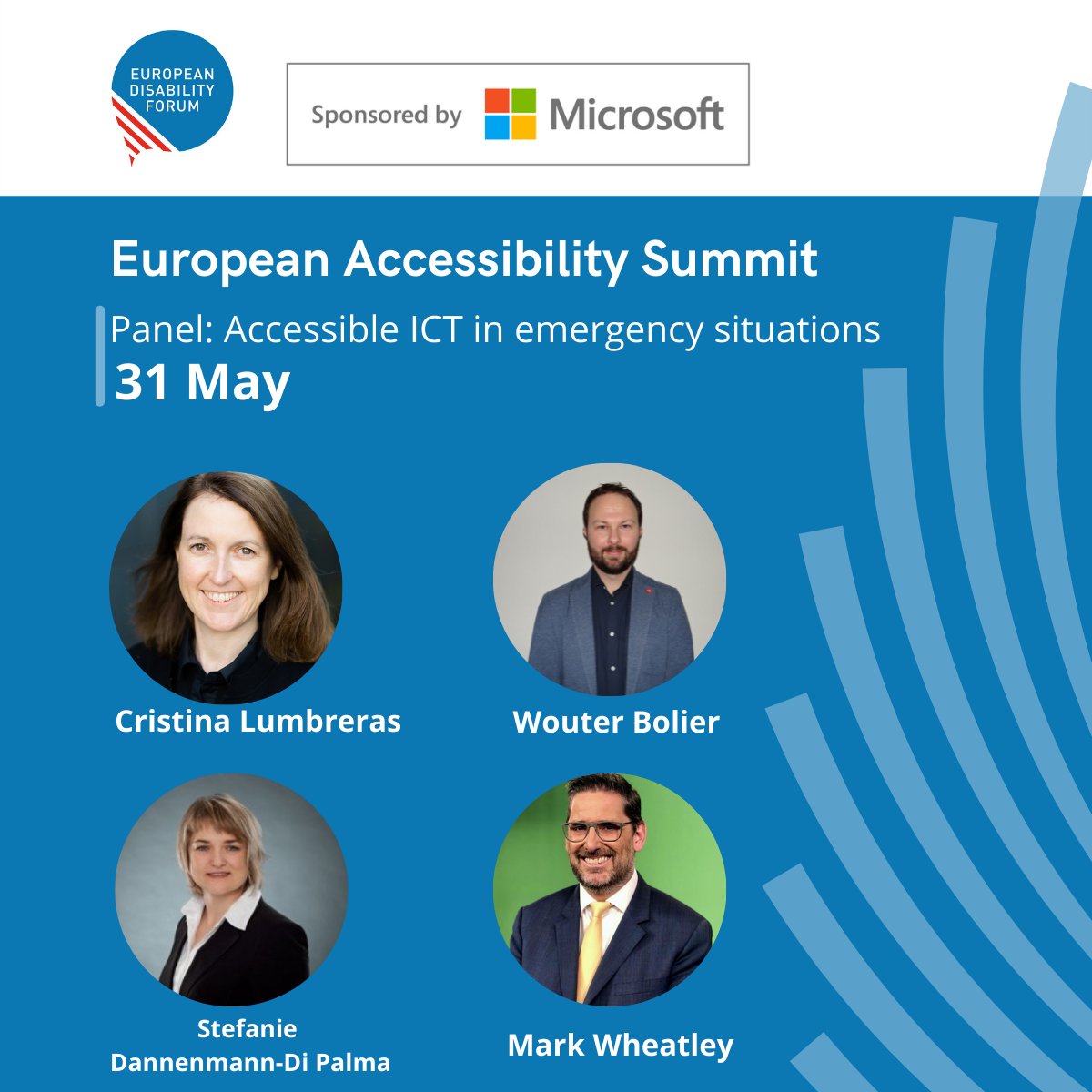 Microsoft European Affairs on Twitter: "Or how about joining the #EUAccessibility Summit hybrid ...