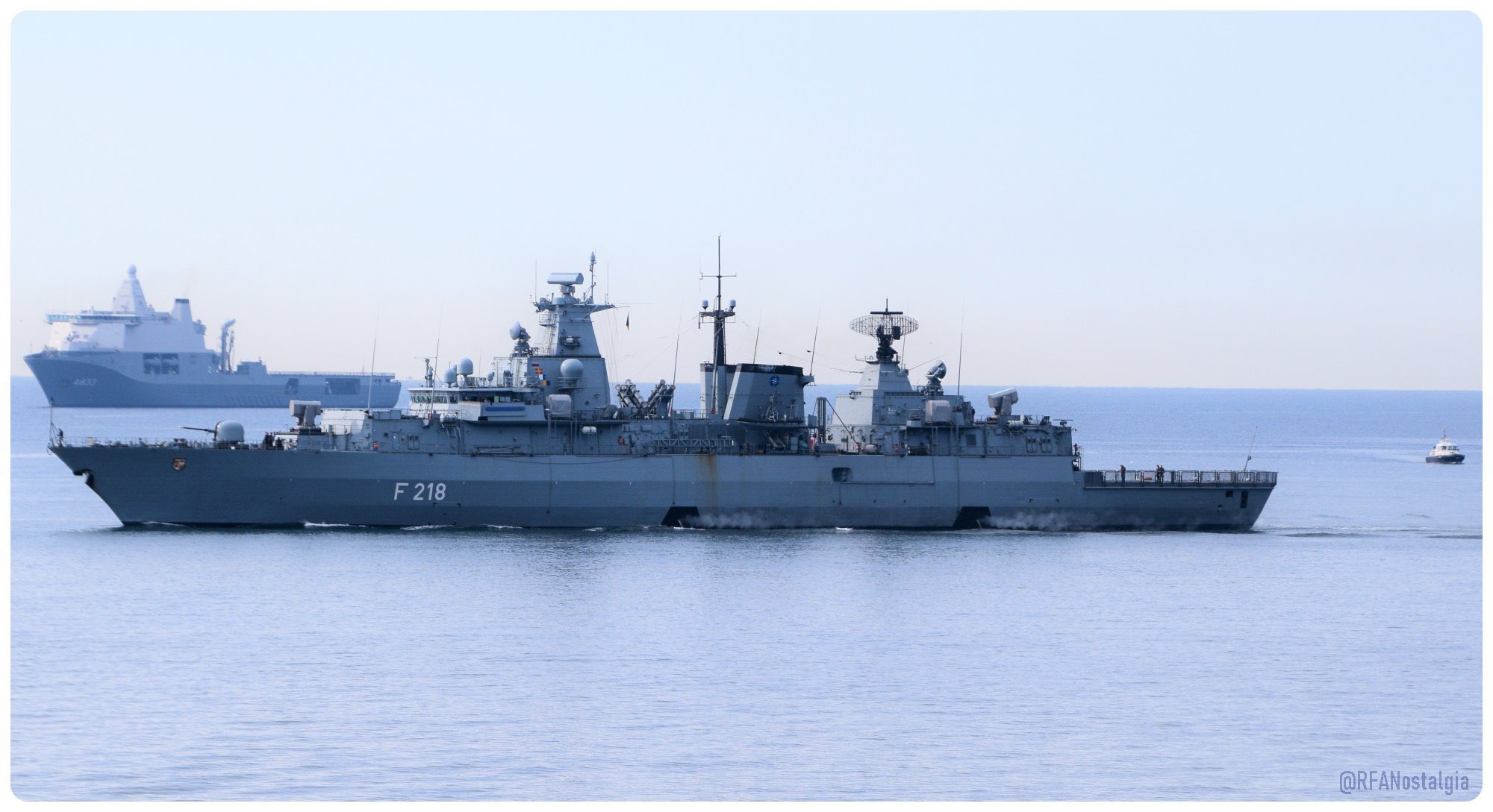 WarshipCam on Twitter: "German Navy Brandenburg-class frigate FGS Mecklenburg-Vorpommern (F218 ...