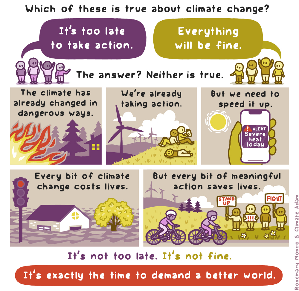 a climate change comic on Twitter: "Collaboration with @ClimateAdam ...