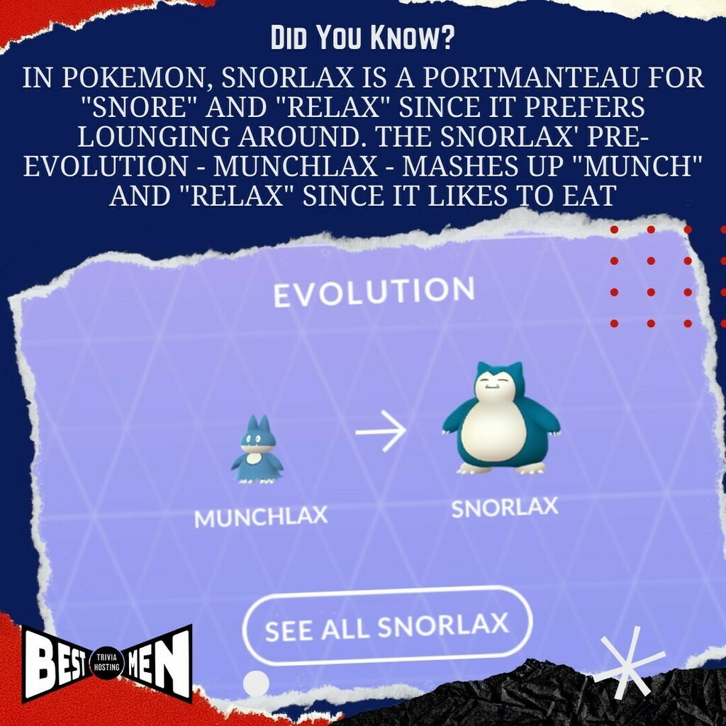 Pokemon Munchlax Evolution