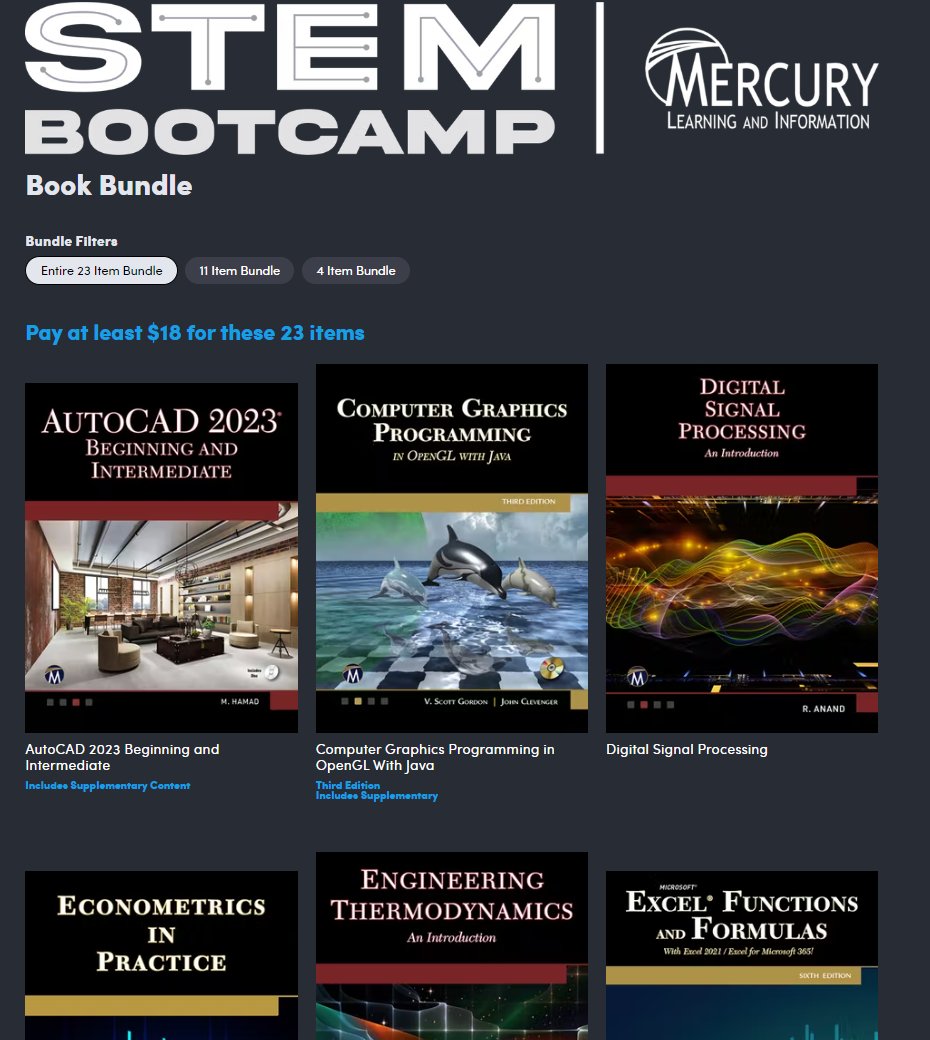 Wario64 on Twitter: "Humble Book Bundle: Stem Bootcamp https://t.co/6jzz1IdX0E #ad https://t.co ...