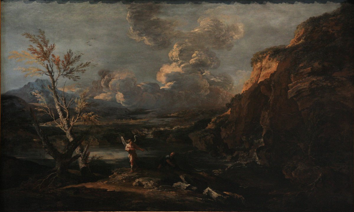 Human Fragility by Salvator Rosa (1656, oil on canvas) - المسلسل من The ...