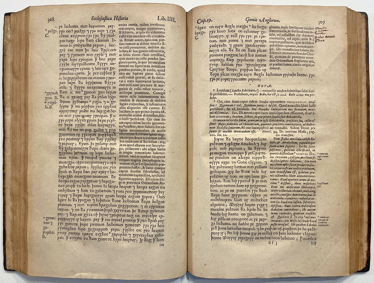 THE VENERABLE BEDE - IN OLD ENGLISH This is Bede's "Historiae ...