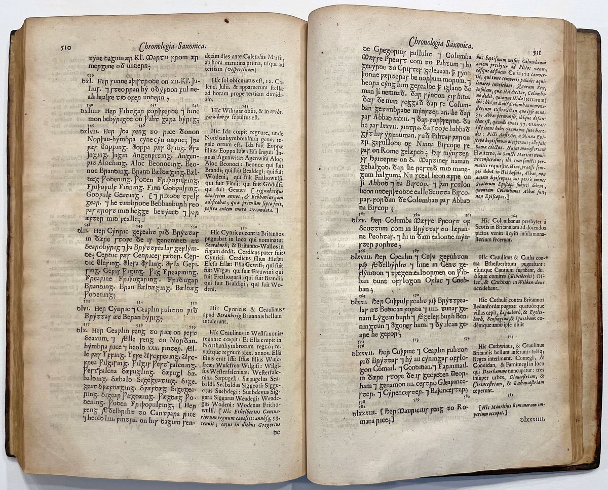 THE VENERABLE BEDE - IN OLD ENGLISH This is Bede's "Historiae ...