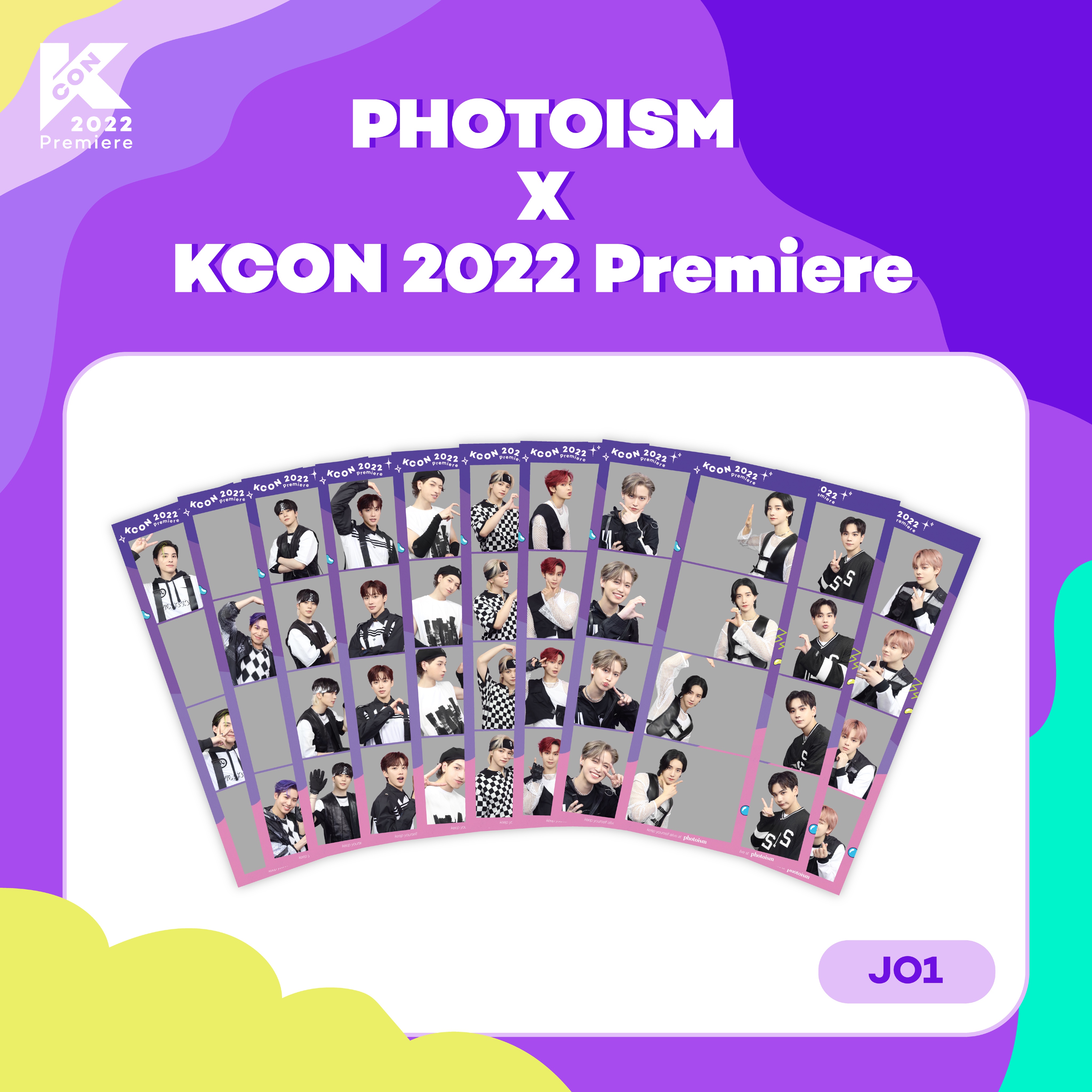 KCON official on Twitter: "photoism x KCON 2022 Premiere 아티스트 리미티드 4컷 프레임 오픈📸 아티스트 개인4컷 리미티드 ...