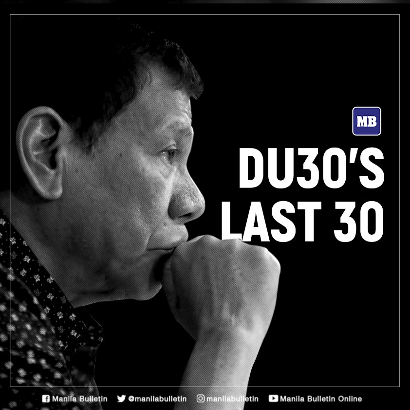 Manila Bulletin News On Twitter In His Last 30 Days In Office What