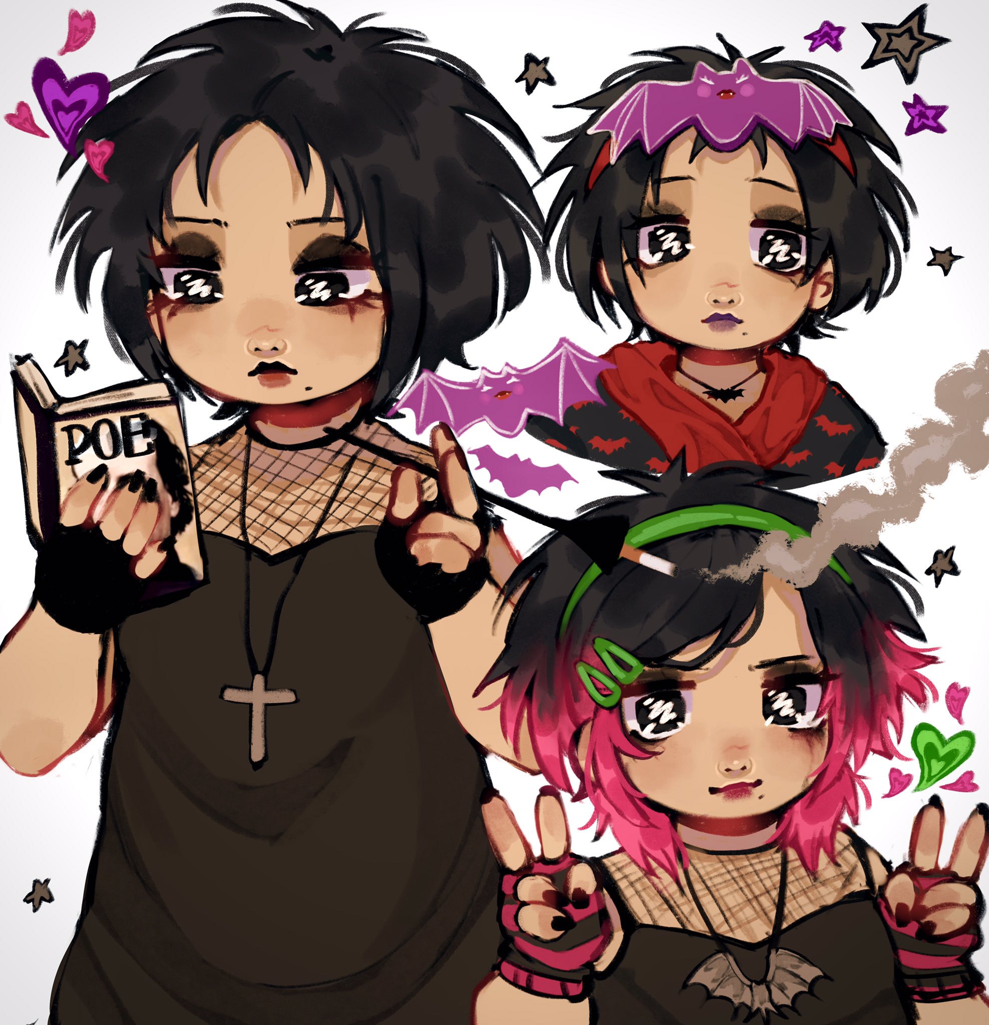 South Park Stan Goth Anime