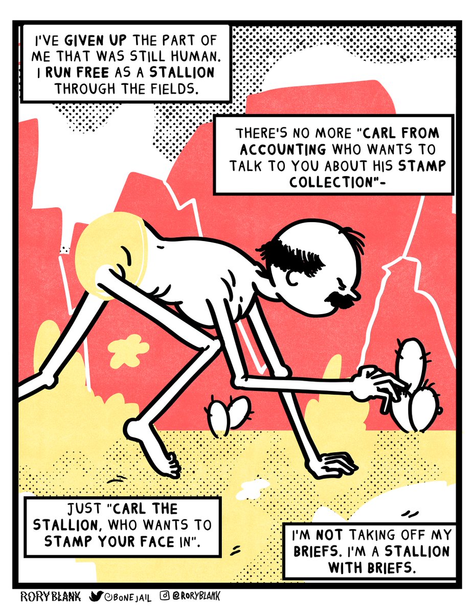 「the miracle of wizard birth 」Rory Blankの漫画