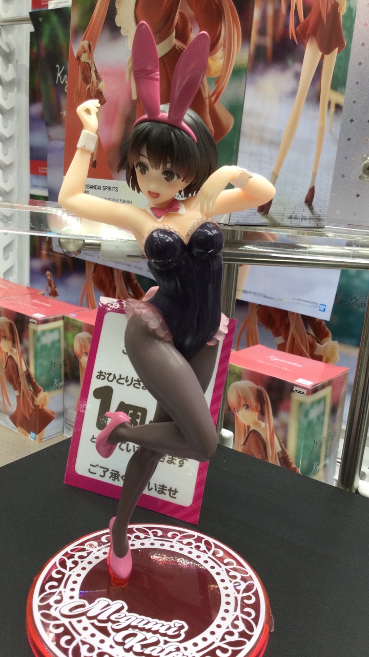 セガ ワールド 太田 on Twitter: "【景品情報】 ・冴えない彼女の育てかた Fine Coreful フィギュア 加藤恵～バニーver．～ 入荷しております♪ #冴えカノ ...