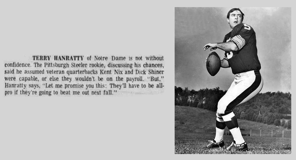 Terry Hanratty Steelers