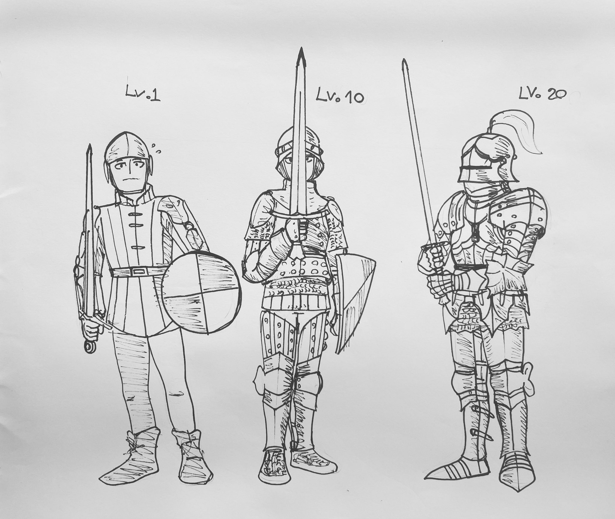 Simple Armor Drawing