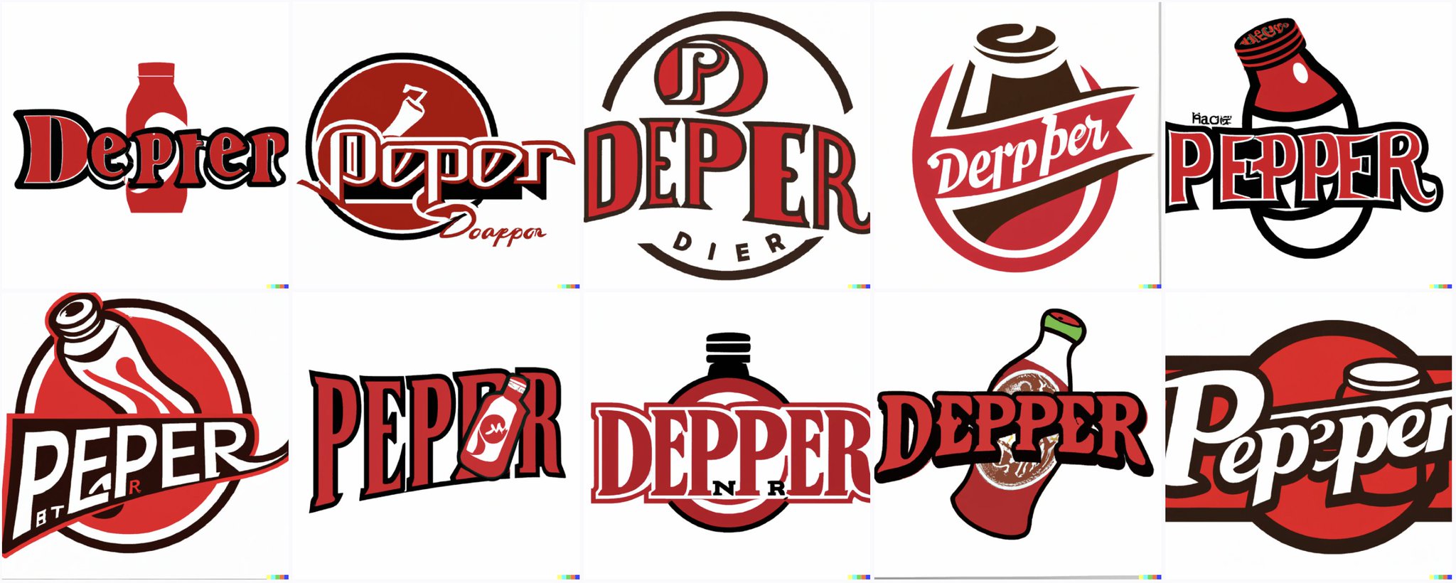 Vintage Dr Pepper Logo