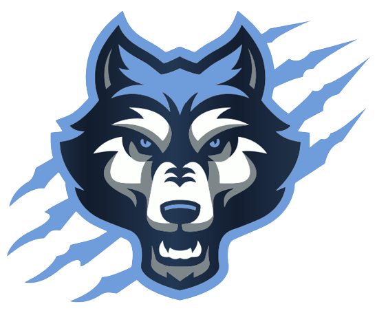 Blue Wolves Logo
