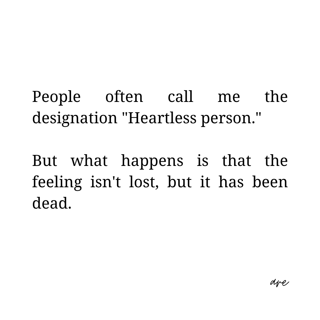 Heartless Person Quote