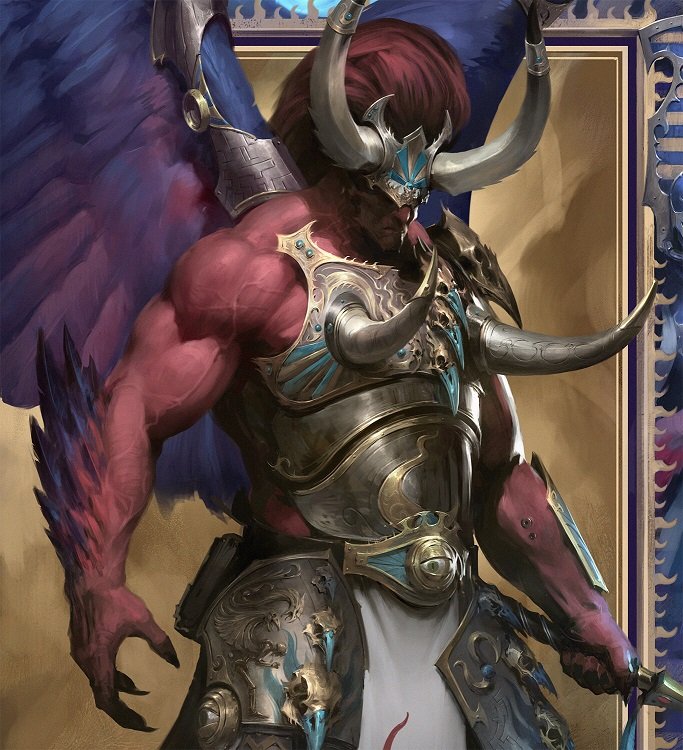 The Lord Ruler (Mistborn) vs Daemon Magnus (WH40k) | SpaceBattles