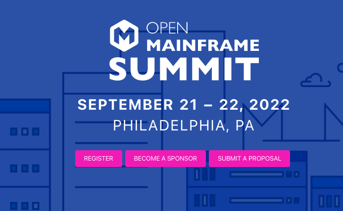 OpenMainframeProject on Twitter: "#OpenMainframeSummit will be in-person in Philadelphia on Sept ...