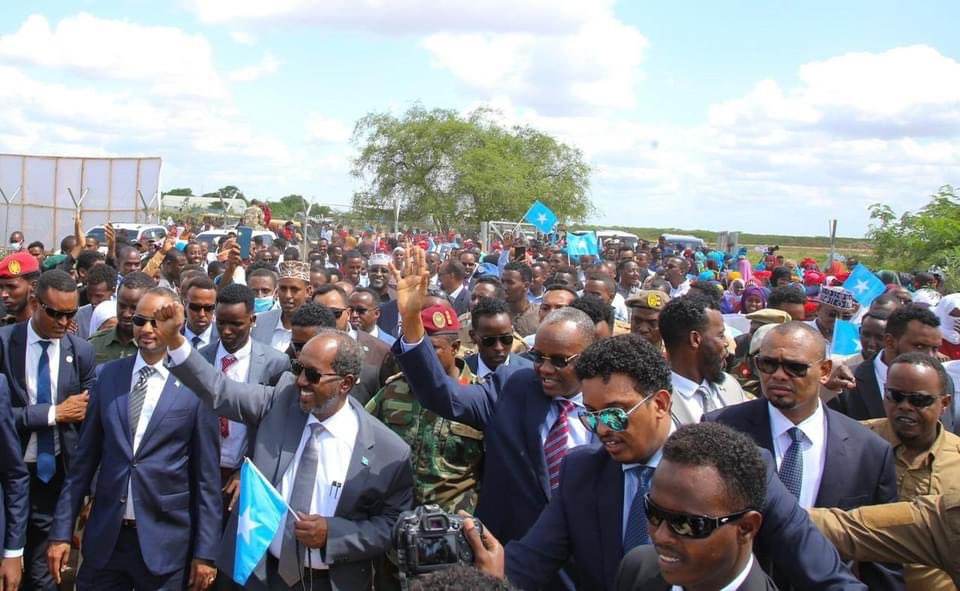 Abshir Axmad on Twitter: "President @HassanSMohamud is commencing his first trip outside ...