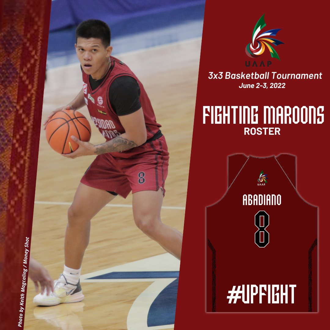 Up Maroon Basketball Jersey