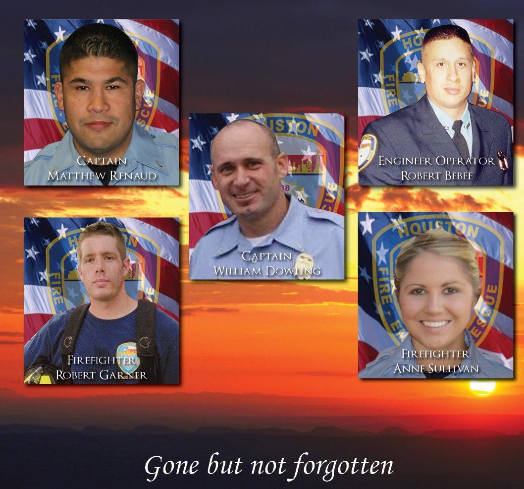 Houston Fire Dept on Twitter: "Today, we celebrate their memory and honor their sacrifice: Capt ...
