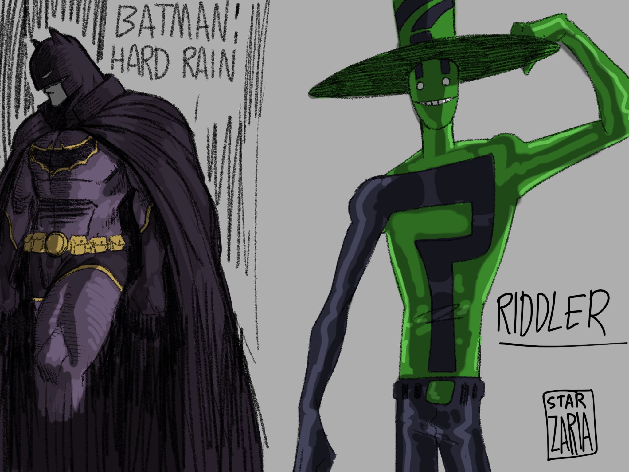 Riddle Me This Wallpaper