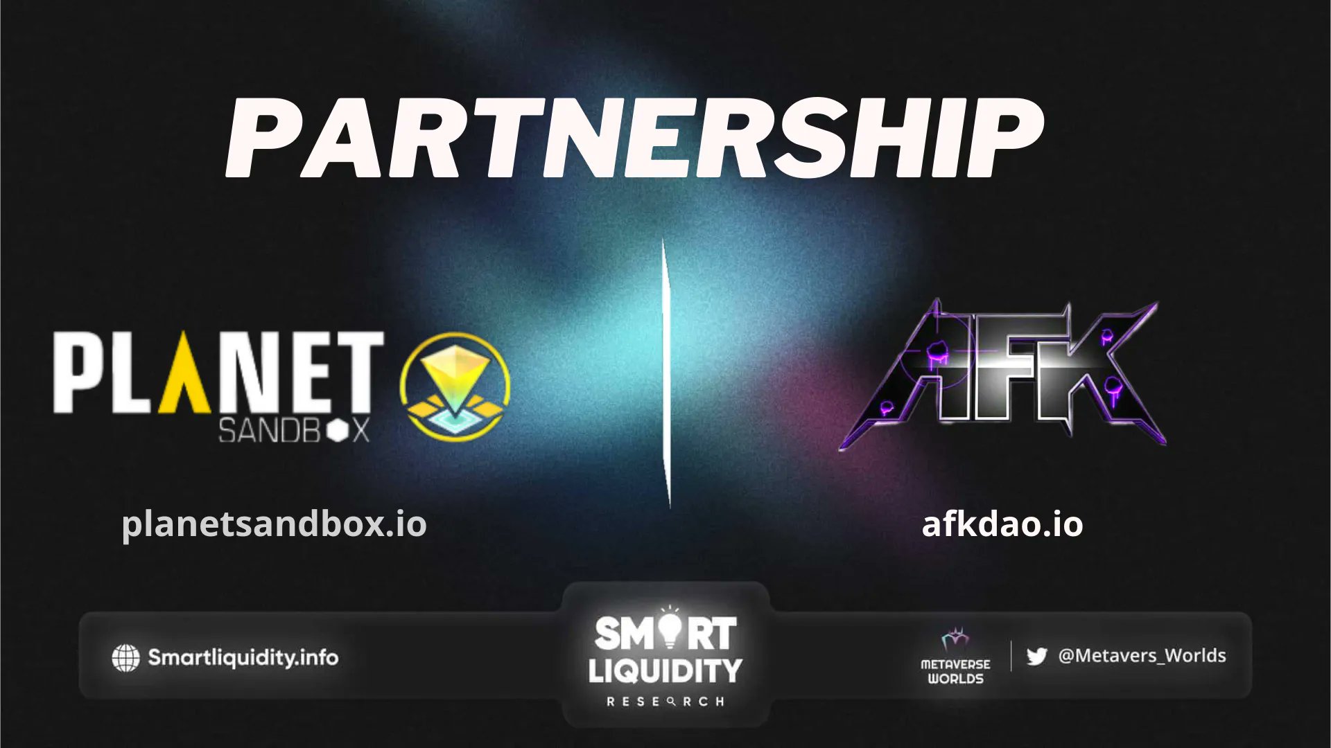 🔮Metaverse Worlds on Twitter: "🛸 @PlanetSandbox has announced its partnership with @AFK_DAO 🛸 # ...