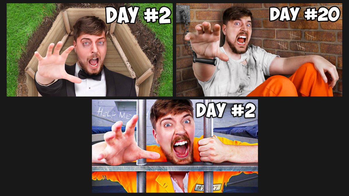 I studied every single @MrBeast thumbnail... And realised he only uses ...